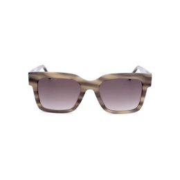 Tom Tailor Damen-Sonnenbrille in Grau/ Beige - 61% | Gr&ouml;&szlig;e 51 | Damen-brillen