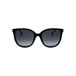 Carolina Herrera Damen-Sonnenbrille in Schwarz/ Dunkelblau - 70% | Gr&ouml;&szlig;e 55 | Damen-brillen