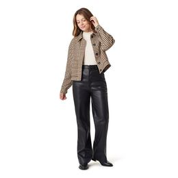 Scotch & Soda Scotch & Soda &Uuml;bergangsjacke in Braun/ Creme - 77% | Gr&ouml;&szlig;e XL | Damenjacken