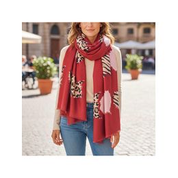 MENTHE &Agrave; L'O Schal in Pink - (L)170 x (B)85 cm - 71% | Damen-schals-tuecher