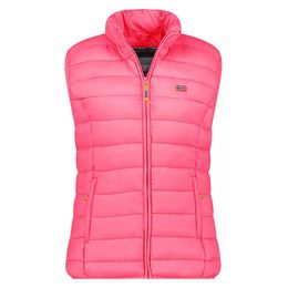 Geographical Norway Steppweste "Vatikolor" in Pink - 65% | Gr&ouml;&szlig;e L | Damenjacken