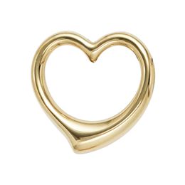 Herzanh&auml;nger Jobo "Anh&auml;nger Schwingherz", gold (gelbgold 333), Schmuckanh&auml;nger, Damen, Gelbgold 333, 333 Gold