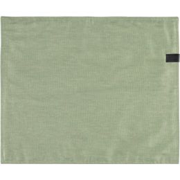 Sch&ouml;ner Wohnen Kollektion Tischdecke "Base", khaki, B:35cm L:50cm, Baumwolle, SCH&Ouml;NER WOHNEN-KOLLEKTION, Tischdecken, Tischdecke, mit Wendefunktion