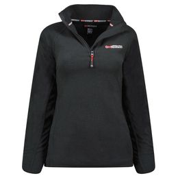 Geographical Norway Fleecepullover "Tug" in Schwarz - 69% | Gr&ouml;&szlig;e XXL | Damenpullover