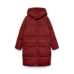 V&eacute;ro Moda Vero Moda Cord-Wintermantel "DEBRA FIE" in Bordeaux - 66% | Gr&ouml;&szlig;e XS | Damenjacken