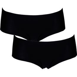 Panty After Eden "UNLIMITED", Damen, schwarz, Microfaser, Obermaterial: 82% Polyamid, 18% Elasthan, clean, unifarben, k&ouml;rpernah, Unterhosen Panty, leicht schimmernd, bequem, elastisch, eng, basic, weich