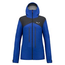 Salewa Trekkingjacke "Ortles 3L Powertex" in Blau - 72% | Gr&ouml;&szlig;e 36 | Damen-outdoorjacken