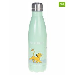Disney Edelstahl-Trinkflasche "No Worries" in T&uuml;rkis - 780 ml - 66% | Damen-outdoor-ausruestung