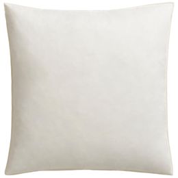 Federkissen Otto Keller "Annabelle, Kopfkissen & Dekokissen, in vielen Gr&ouml;&szlig;en erh&auml;ltlich.", beige (creme), B:80cm L:80cm, Bezug: 100% Baumwolle. F&uuml;llung: 100% Federn, Kopfkissen, Sofakissen, Dekokissen und auch als Schlafkissen.