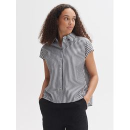 Opus Hemd in Schwarz/ Wei&szlig; - 48% | Gr&ouml;&szlig;e 40 | Damen-blusen
