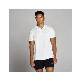 Myprotein MP Herren Training Poloshirt &ndash; Wei&szlig; - L