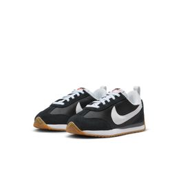 Sneaker Nike Sportswear "Pacific", M&auml;dchen, Gr. 28.5, schwarz, wei&szlig;, iron grau, gum light braun, Leder, Textil, Schuhe Sneaker, f&uuml;r Kinder