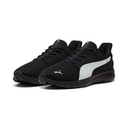 Sneaker Puma "SOFTRIDE COSMIC LT SLIPTECH", Herren, Gr. 40, Puma schwarz, Puma wei&szlig;, Textil, Schuhe Sneaker, Slip-on Sneaker