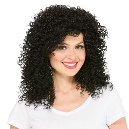 buttinette Lockenper&uuml;cke "Curly", schwarz