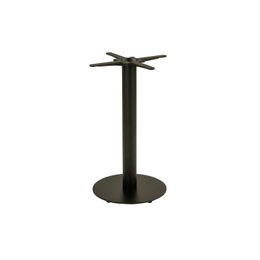 Tischgestell Bistrotische & Esstische Standfu&szlig; rund Einzels&auml;ule 40x40x72 cm schwarz