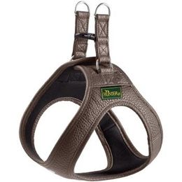 Hunter Hundegeschirr love braun XS-S
