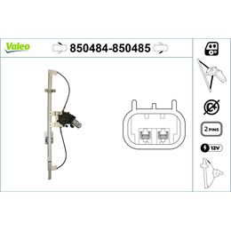 Valeo Fensterheber 850485 vorne rechts f&uuml;r Fiat Peugeot