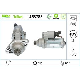 Valeo Starter STOP&START REMANUFACTURED 458788 f&uuml;r VW CUPRA