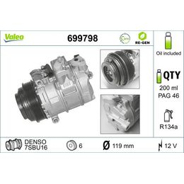 Valeo Kompressor, Klimaanlage AUSTAUSCHTEIL 699798 f&uuml;r Mercedes Chrysler