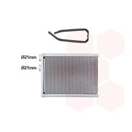 Van Wezel W&auml;rmetauscher, Innenraumheizung 40016703 f&uuml;r Peugeot