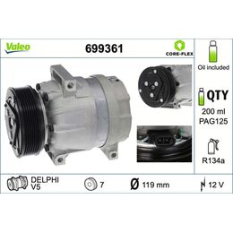 Valeo Kompressor, Klimaanlage NEW ORIGINAL PART 699361 f&uuml;r Opel Vaughall RENAULT NISSAN