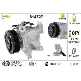 Valeo Kompressor, Klimaanlage 814727 f&uuml;r Subaru