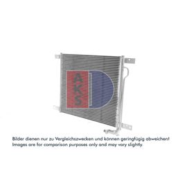 AKS DASIS Kondensator, Klimaanlage 262006n f&uuml;r MAN
