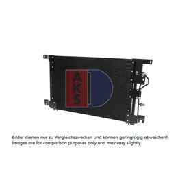 AKS DASIS Kondensator, Klimaanlage 132450n f&uuml;r Mercedes