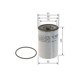 Bosch Kraftstofffilter f026402118 f&uuml;r Volvo RENAULT TRUCKS