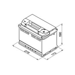 Bosch Starterbatterie S4 12 V, 74 Ah, 680 A 0092s40080 12V 68Ah 680A f&uuml;r Ford CHEVROLET Opel Iveco Volvo Fiat LANCIA SAAB RENAULT Peugeot TOYOTA VW M
