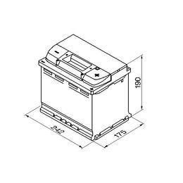 Bosch Starterbatterie S4 12 V, 60 Ah, 540 A 0092s40050 12V 68Ah 540A f&uuml;r Ford Opel Volvo Fiat SAAB CHEVROLET HOLDEN ALFA ROMEO Peugeot VW Citro&euml;n MER