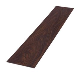 ML-Design Vinylboden, Dunkelbraun, Kunststoff, Rechteckig, 15.3x0.2x91.5 cm, Teppiche & B&ouml;den, Bodenbel&auml;ge, Vinylboden