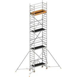 Layher P2 Typ 1406237 mit Ger&uuml;stst&uuml;tzen ausziehbarr - Standh&ouml;he: 6.61 m