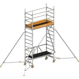 Layher P2 Typ 1406233 mit Ger&uuml;stst&uuml;tzen ausziehbar - Standh&ouml;he: 2.61 m