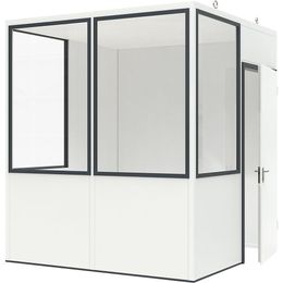 WSM Raumsystem MultiRoom Barrierefrei Basic, Innenbereich, LxB 2280 x 2280 mm, ohne Elektropaket