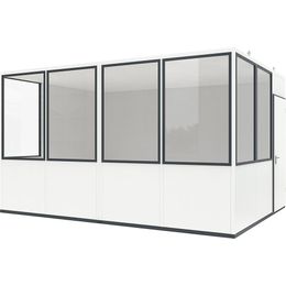 WSM Raumsystem MultiRoom Basic, Innenbereich, LxB 4560 x 3390 mm, ohne Elektropaket