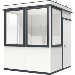 WSM Raumsystem MultiRoom Outdoor Basic, Au&szlig;enbereich, LxB 2400 x 2280 mm, ohne Elektropaket