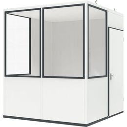 WSM Raumsystem MultiRoom Basic, Innenbereich, LxB 2280 x 2280 mm, ohne Elektropaket