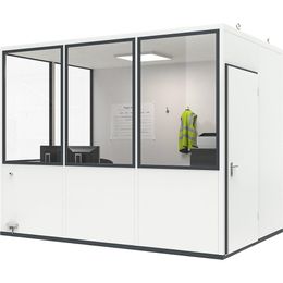 WSM Raumsystem MultiRoom Basic, Innenbereich, LxB 3390 x 2280 mm, Elektropaket Starter Plus