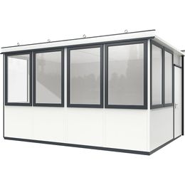 WSM Raumsystem MultiRoom Outdoor Basic, Au&szlig;enbereich, LxB 4680 x 3390 mm, ohne Elektropaket