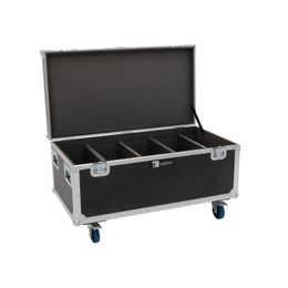 ROADINGER Flightcase 4x Multiflood IP 18x10W RGBW Wash CRMX, mit Rollen MK2