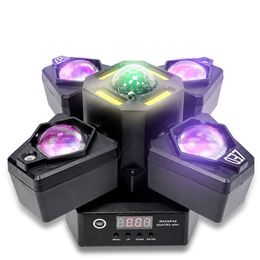 LIGHT4ME MADNESS QUATRO 4IN1 - Multi-Effekt LED-DMX BEAM 16x3W R/G/B/W Magic Ball 10W RGBW