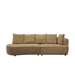 U.N.O uno Einzelsofa Haku &brvbar; braun &brvbar; Ma&szlig;e (cm): B: 260 H: 70 T: 101.0