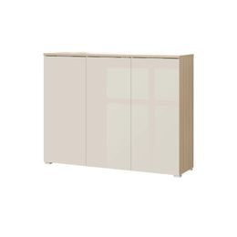 U.N.O uno Schuhschrank Bent &brvbar; beige &brvbar; Ma&szlig;e (cm): B: 134 H: 105 T: 40.0 &raquo; H&ouml;ffner