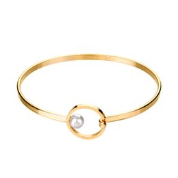 Armband ISABELLA FORD "FB014G", gold, Armb&auml;nder, Damen, -, Edelstahl, Armband