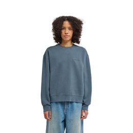 Sweatshirt Element "Lowcase Pigment", Damen, Gr. L, schwarz slate, Obermaterial: 50% Baumwolle, 30% Baumwolle, 20% Polyester., Sweatshirts Sweatshirt