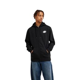 Hoodie DC Shoes "DC Chromie", Herren, Gr. L, schwarz, Obermaterial: 55% Baumwolle, 25% Baumwolle, 20% Polyester., Sweatshirts Hoodie