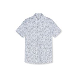 Businesshemd OLYMP "OLYMP Level Five 24/Seven, body fit, Modern Kent", Herren, Gr. 38, Normaler Arm, wei&szlig;, 64% Baumwolle, 27% Polyester, 9% Elasthan, Hemden