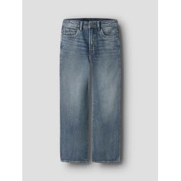 Relax-fit-Jeans name it "NKMRYAN LOOSE JEANS 5760-RM NOOS", Kinder, Gr. 116, N-Gr, vintage medium blau denim, Denim/Jeans, Obermaterial: 100% Baumwolle, leichte Abriebeffekte, loose fit lang, Jeans