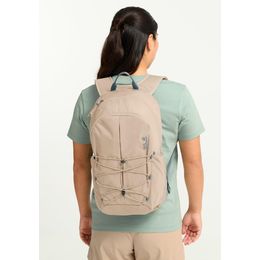 Daypack Jack Wolfskin "YUMA 18", oyster, Rucks&auml;cke, Damen, onesize, Obermaterial: 100% POLYAMID. Futter: 100% POLYESTER